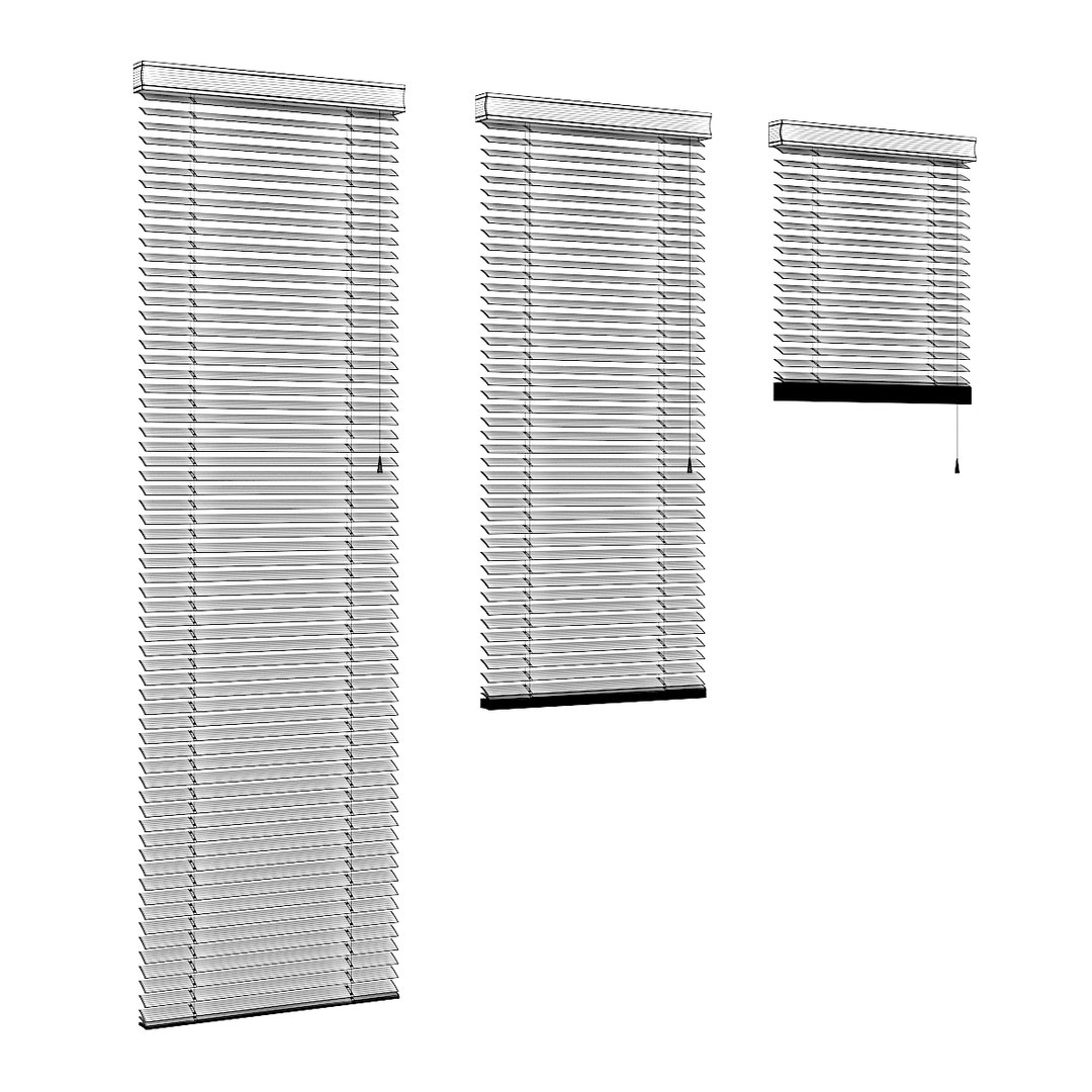 c4d grey metal shutters