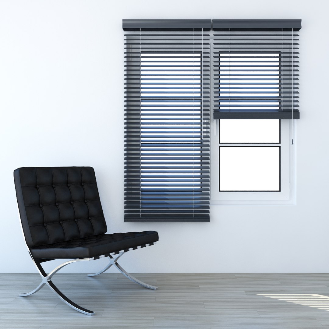 c4d grey metal shutters