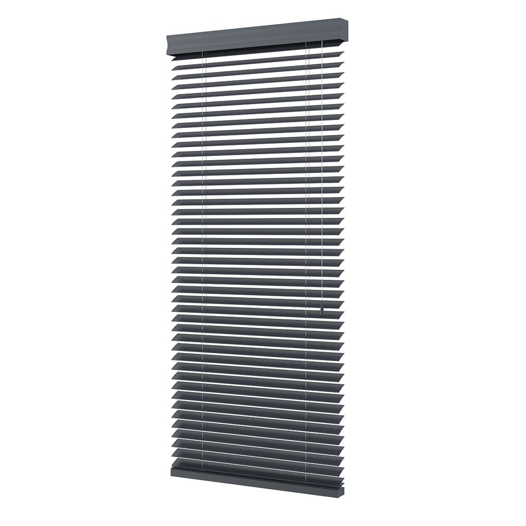 c4d grey metal shutters