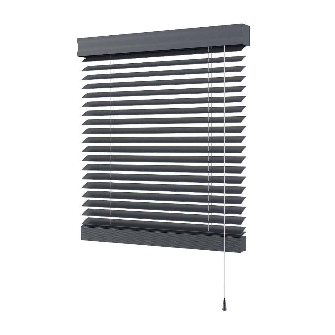 c4d grey metal shutters
