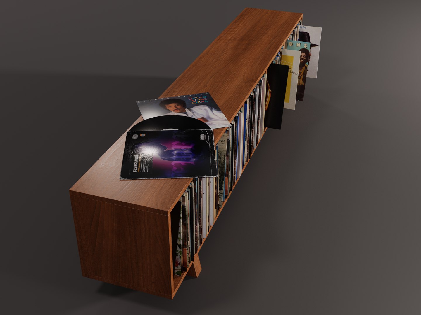 3D Model Vinyl Storage - TurboSquid 1681393