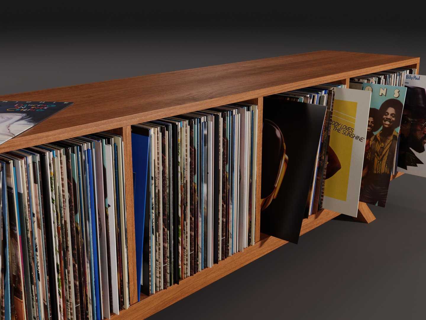 3D Model Vinyl Storage - TurboSquid 1681393