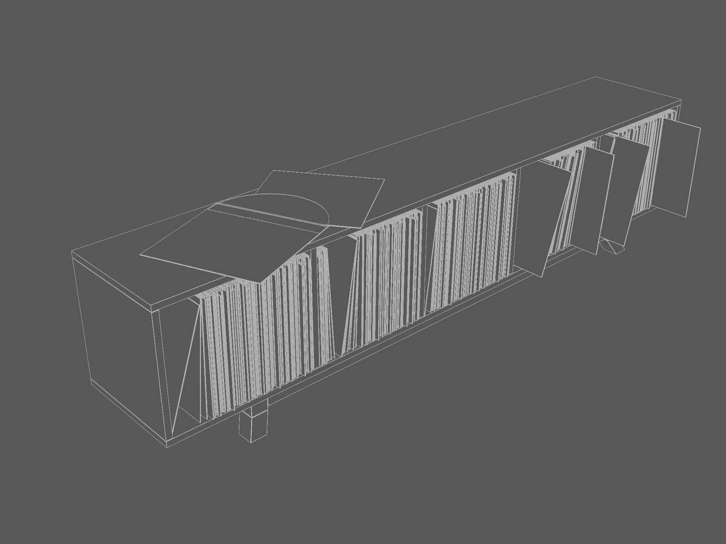 3D Model Vinyl Storage - TurboSquid 1681393