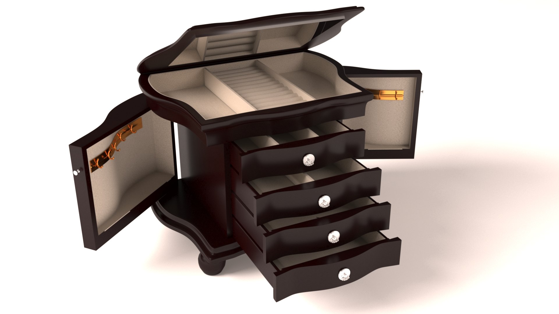 Matt box 3D model - TurboSquid 1407539