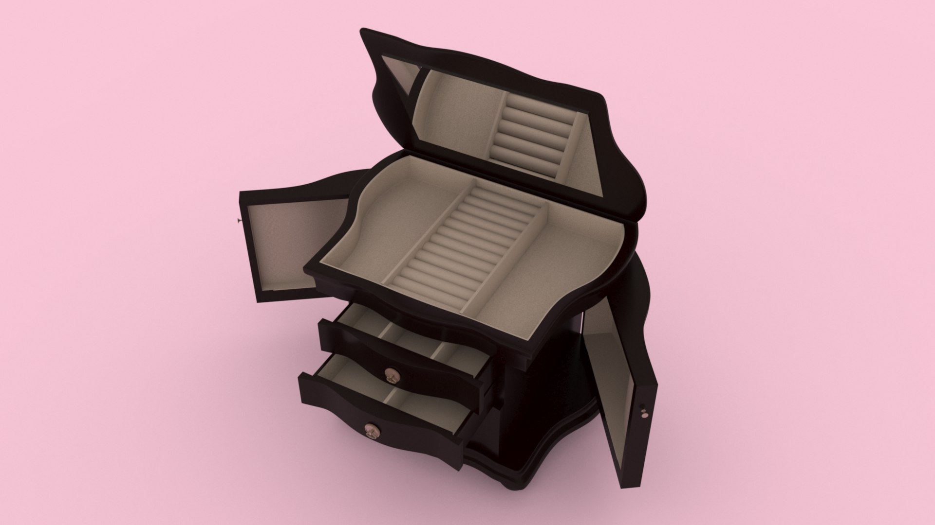 Matt box 3D model - TurboSquid 1407539