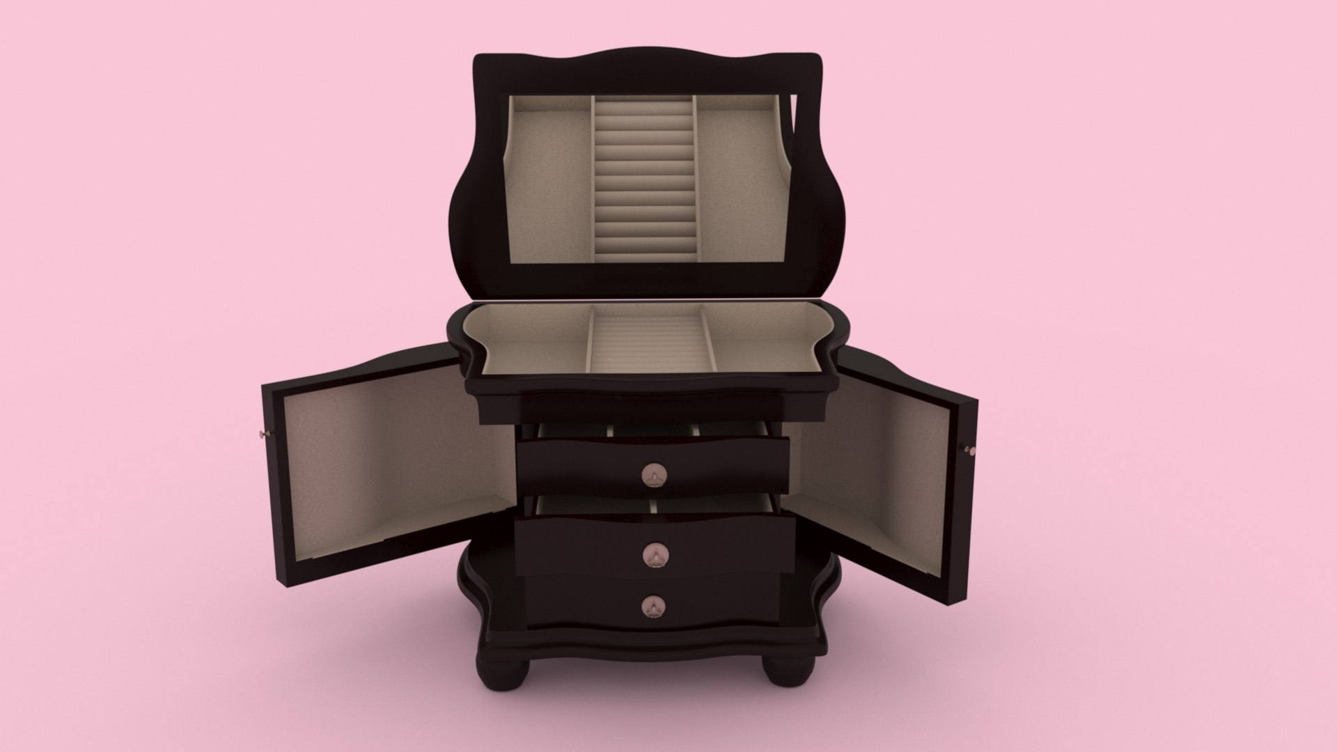 Matt box 3D model - TurboSquid 1407539