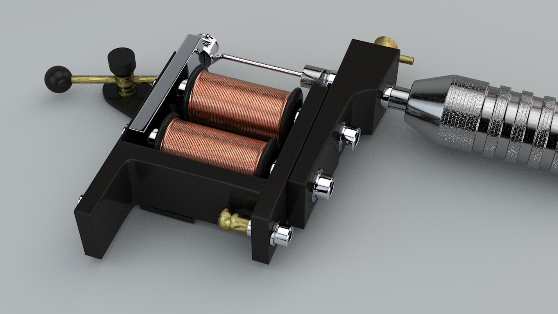 3d Model Tattoo Machine