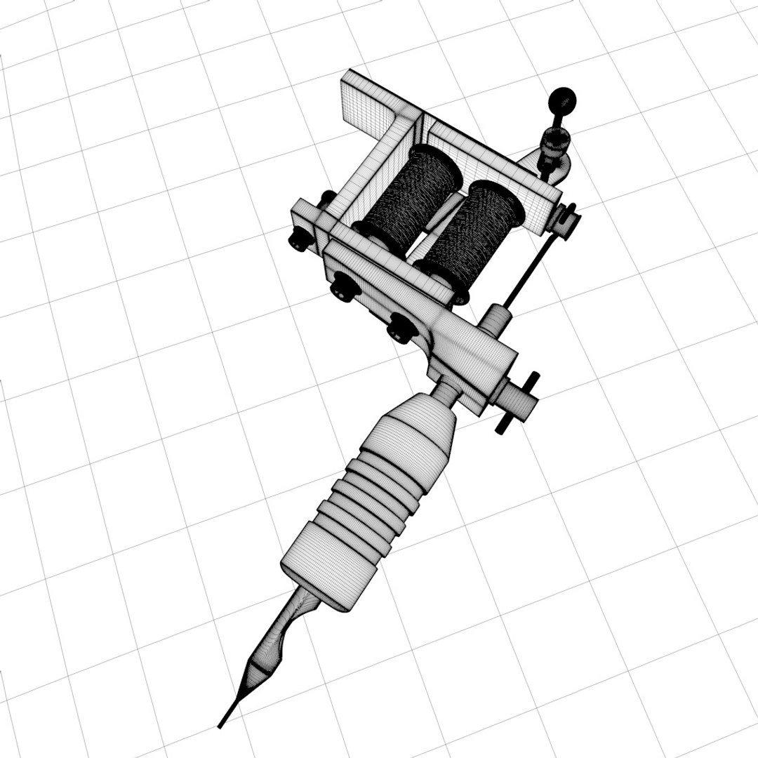 3d Model Tattoo Machine