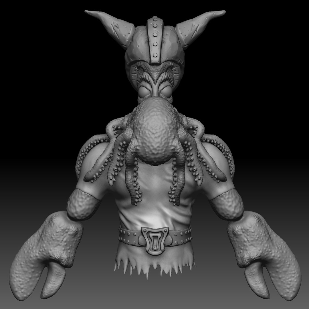 Octopus model - TurboSquid 1172841