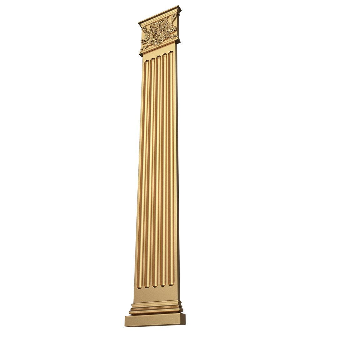 3D Column Capital 0901 Model - TurboSquid 2159062