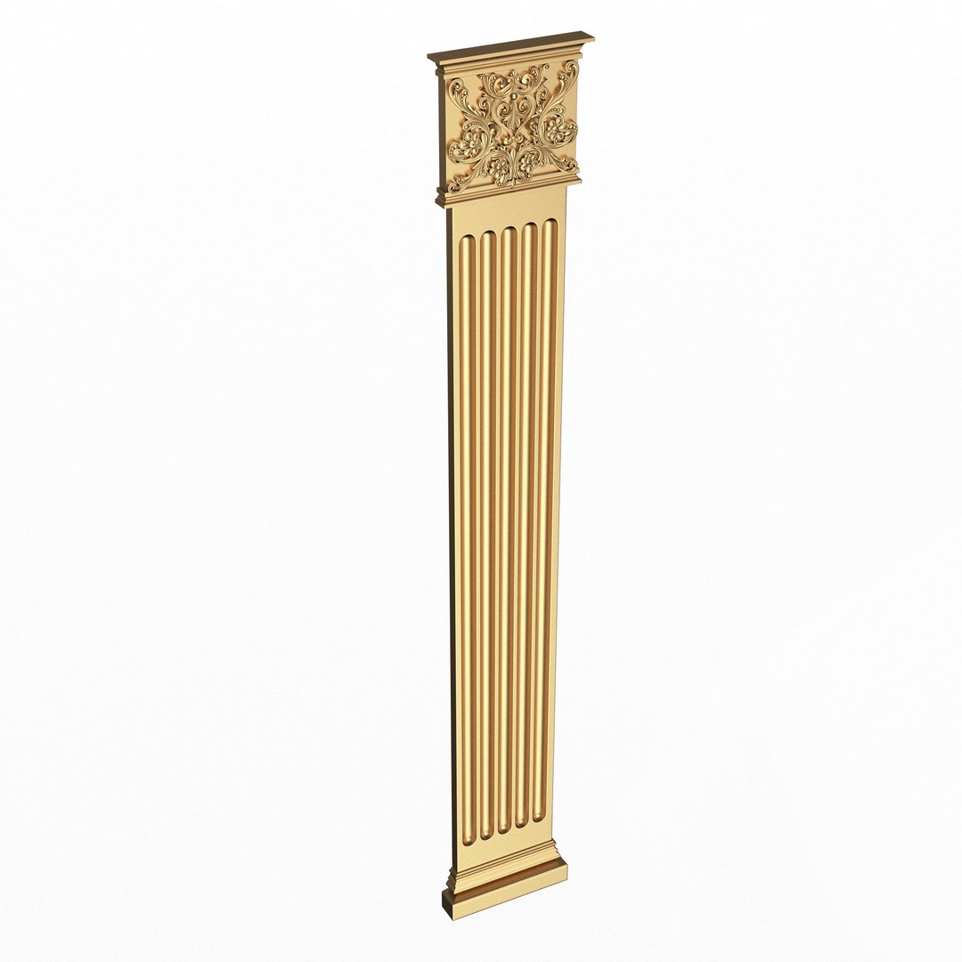 3D Column Capital 0901 Model - TurboSquid 2159062
