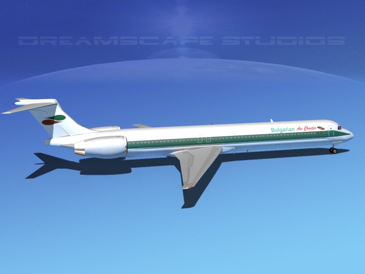 3d model mcdonnell douglas md-80