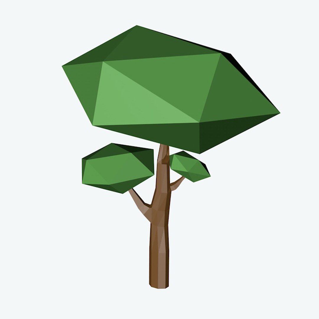 Simple tree 3D - TurboSquid 1712185
