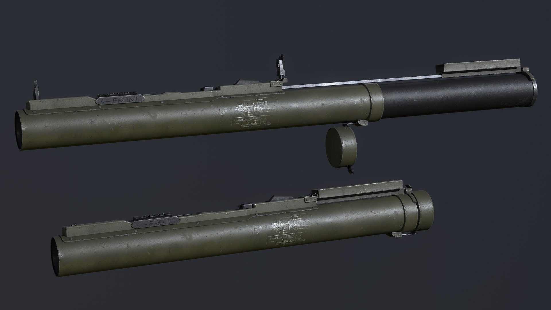 3D M72 LAW - TurboSquid 2156171