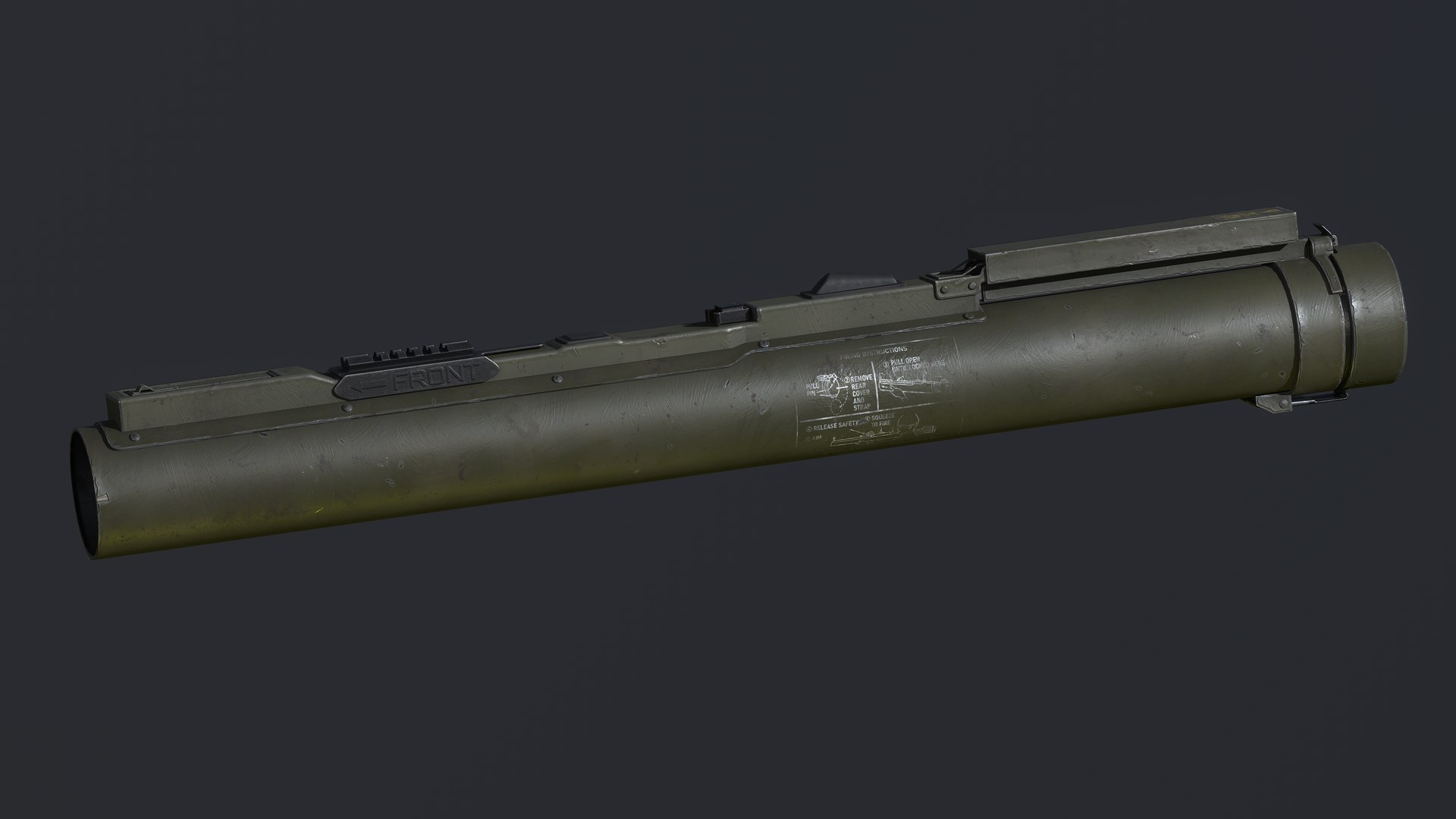 3D M72 LAW - TurboSquid 2156171
