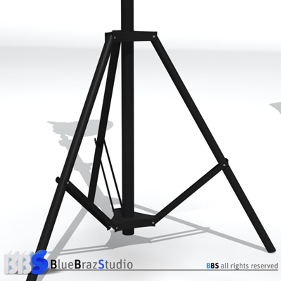 light stand 3d model