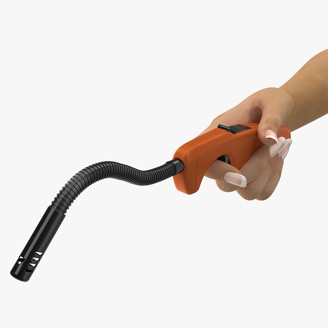 3D bbq lighter female hand model - TurboSquid 1348036