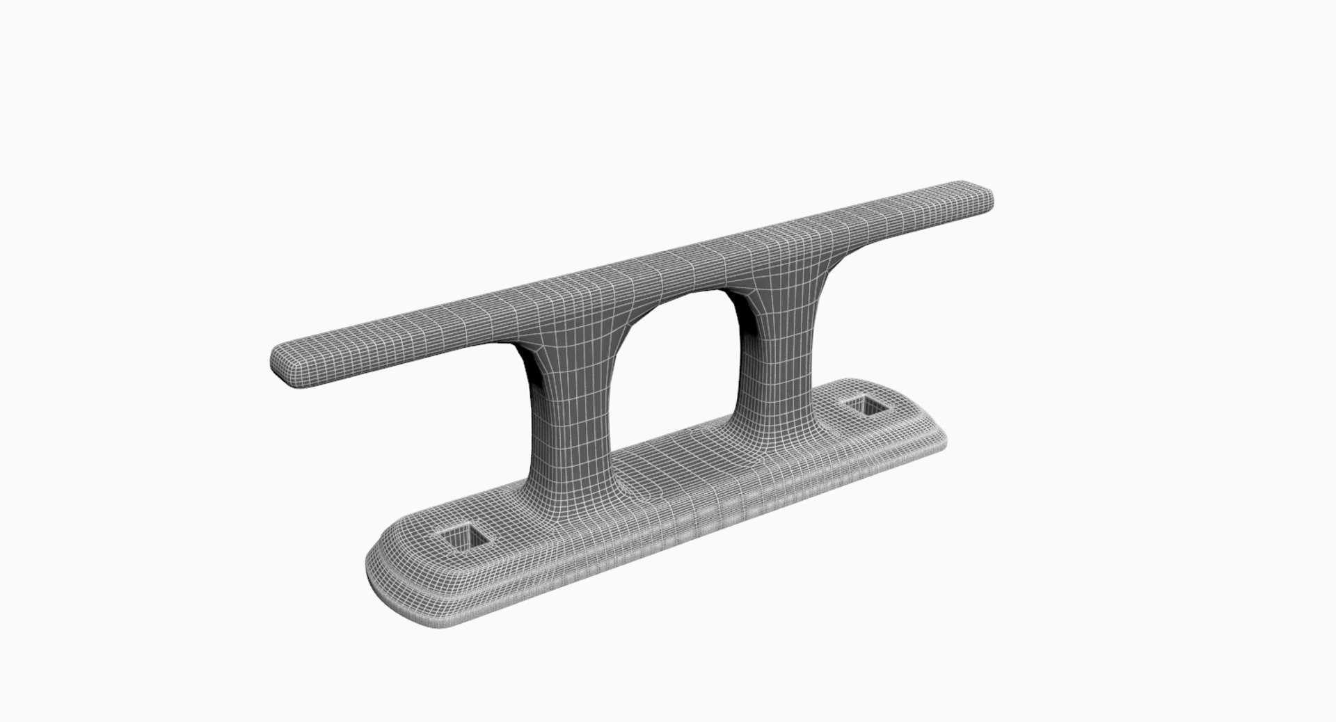 3D Marine Hardware Boat Bollard Model - TurboSquid 1301964