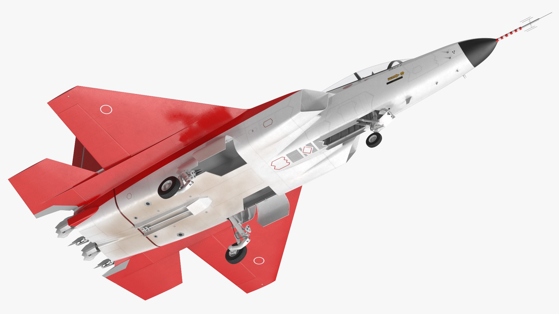 3D Model Mitsubishi X2 Shinshin Stealth Fighter Aircraft - TurboSquid ...
