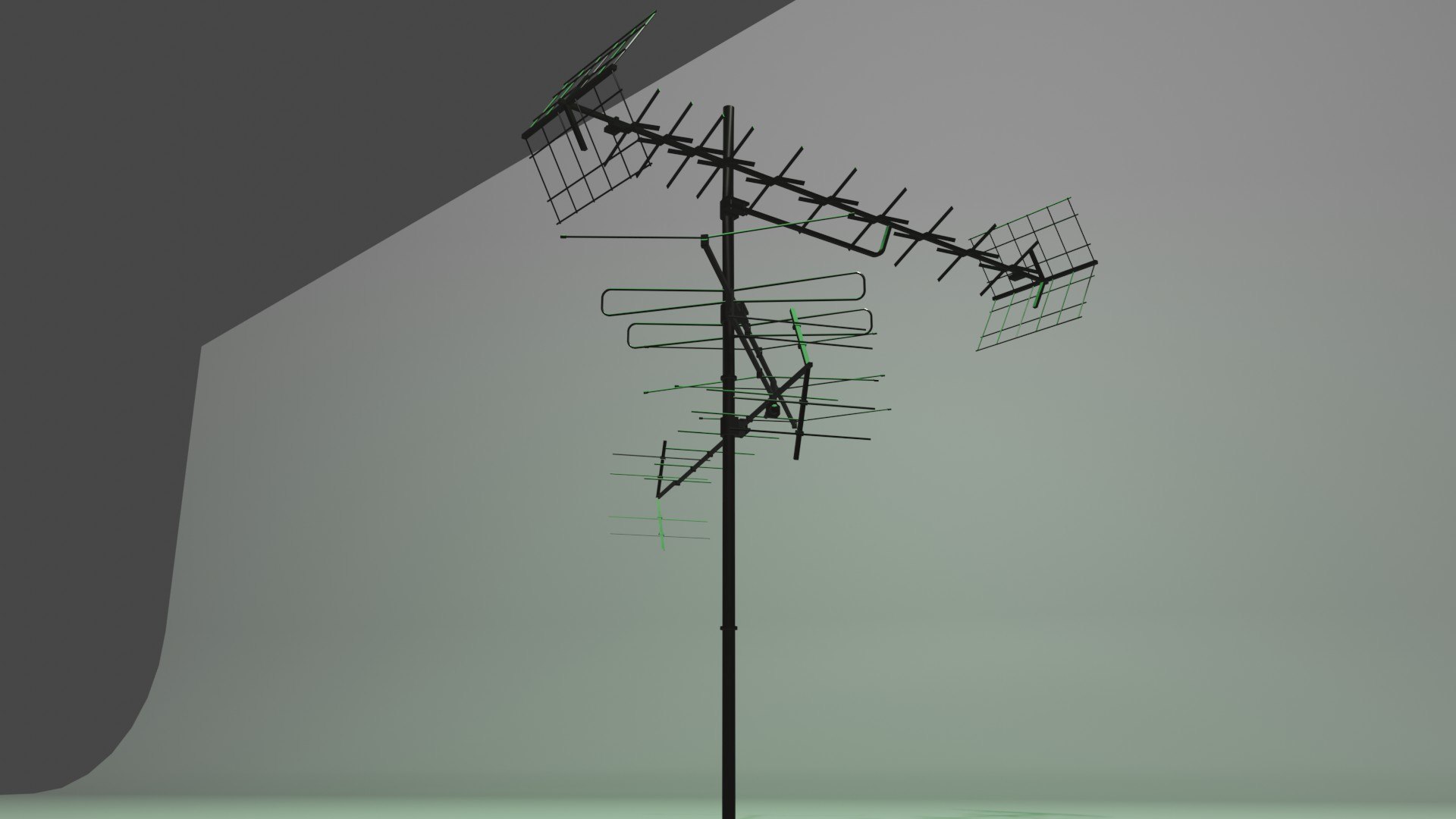 Antenne Tv Ou Relais 3D - TurboSquid 2065524