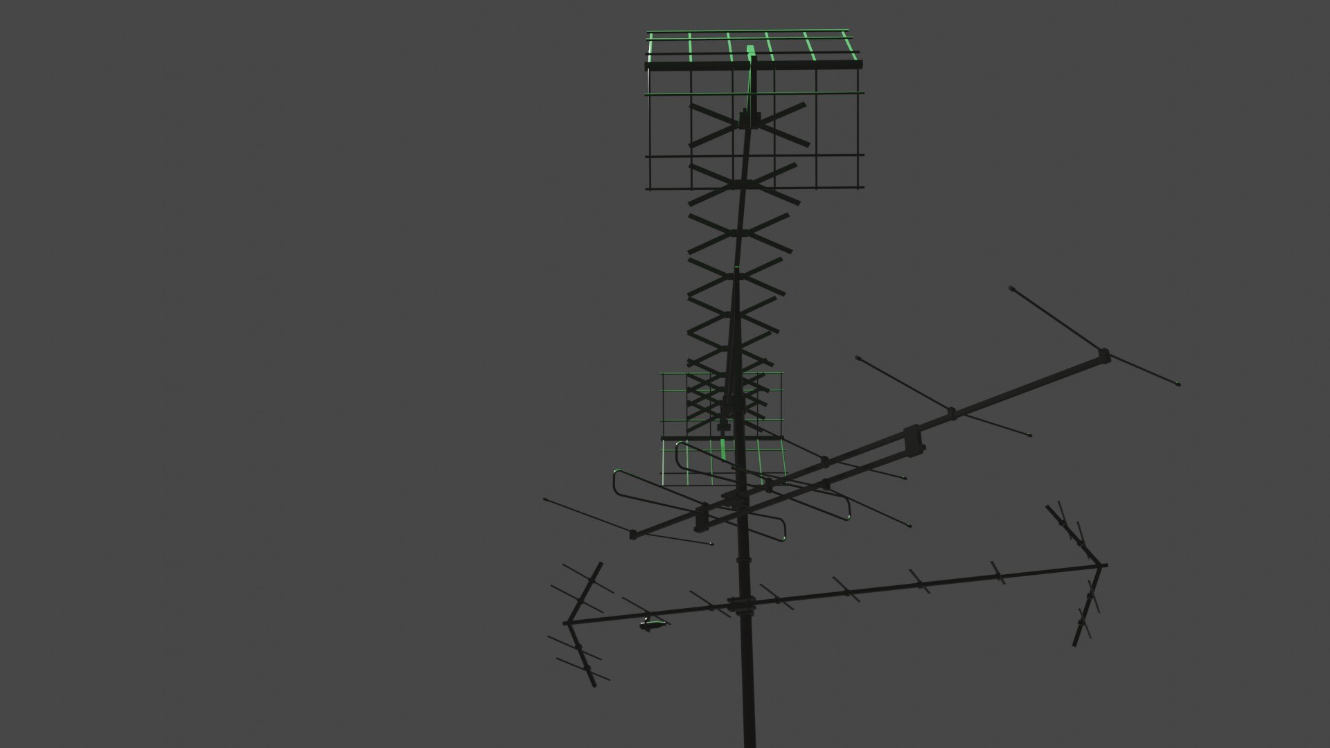 Antenne Tv Ou Relais 3D - TurboSquid 2065524