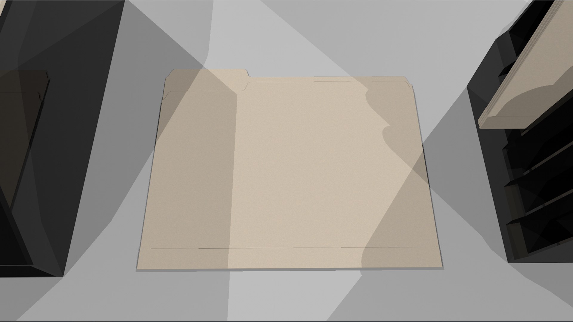 3d Manila Folder Holder