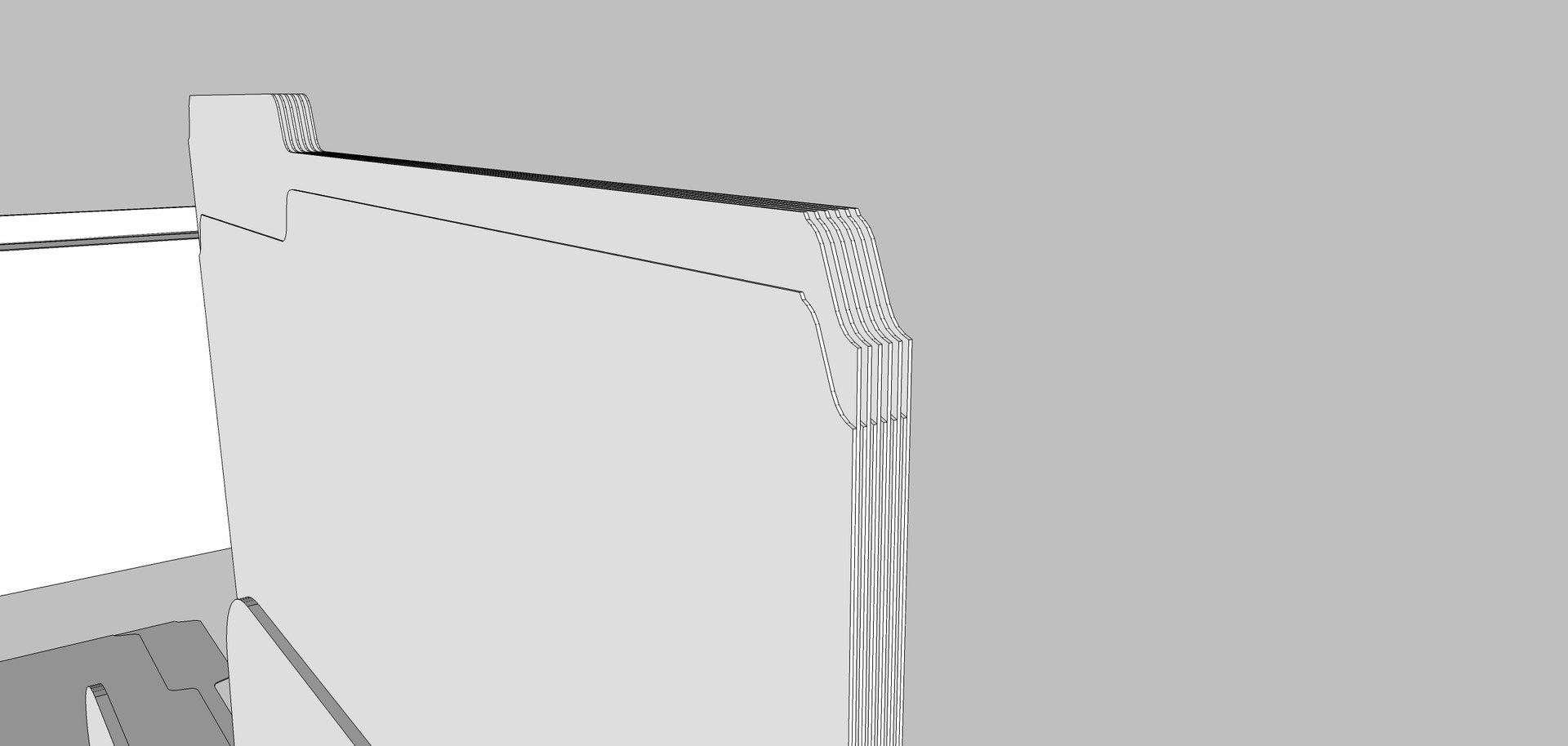 3d Manila Folder Holder