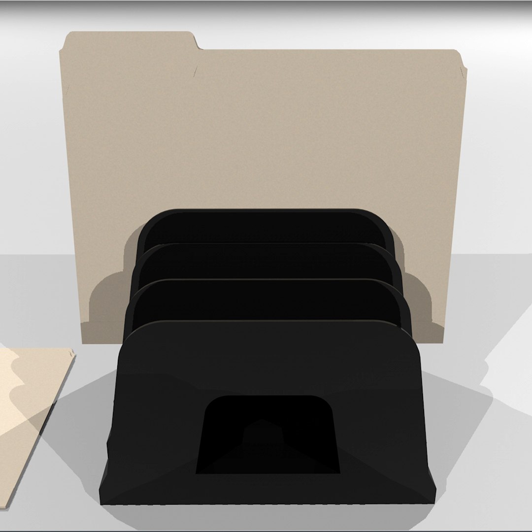 3d Manila Folder Holder