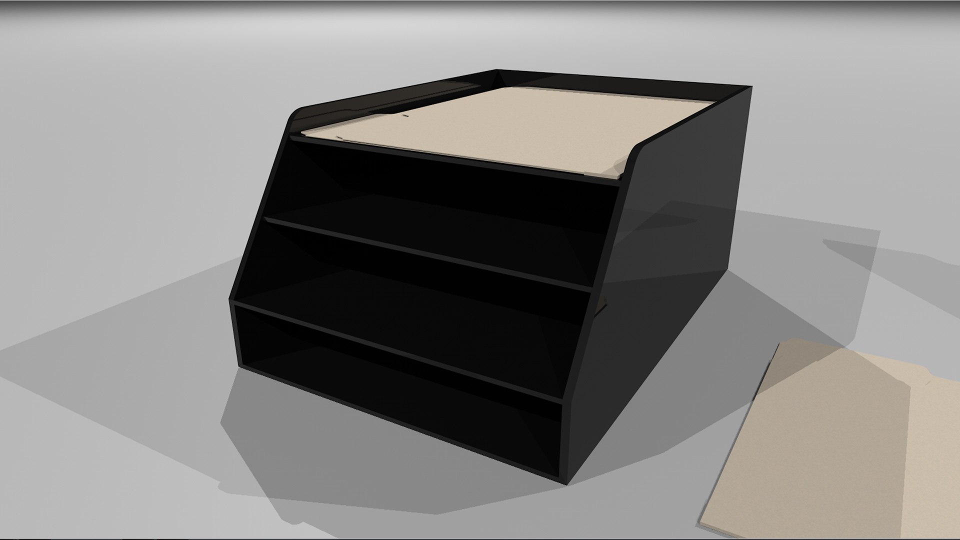 3d Manila Folder Holder