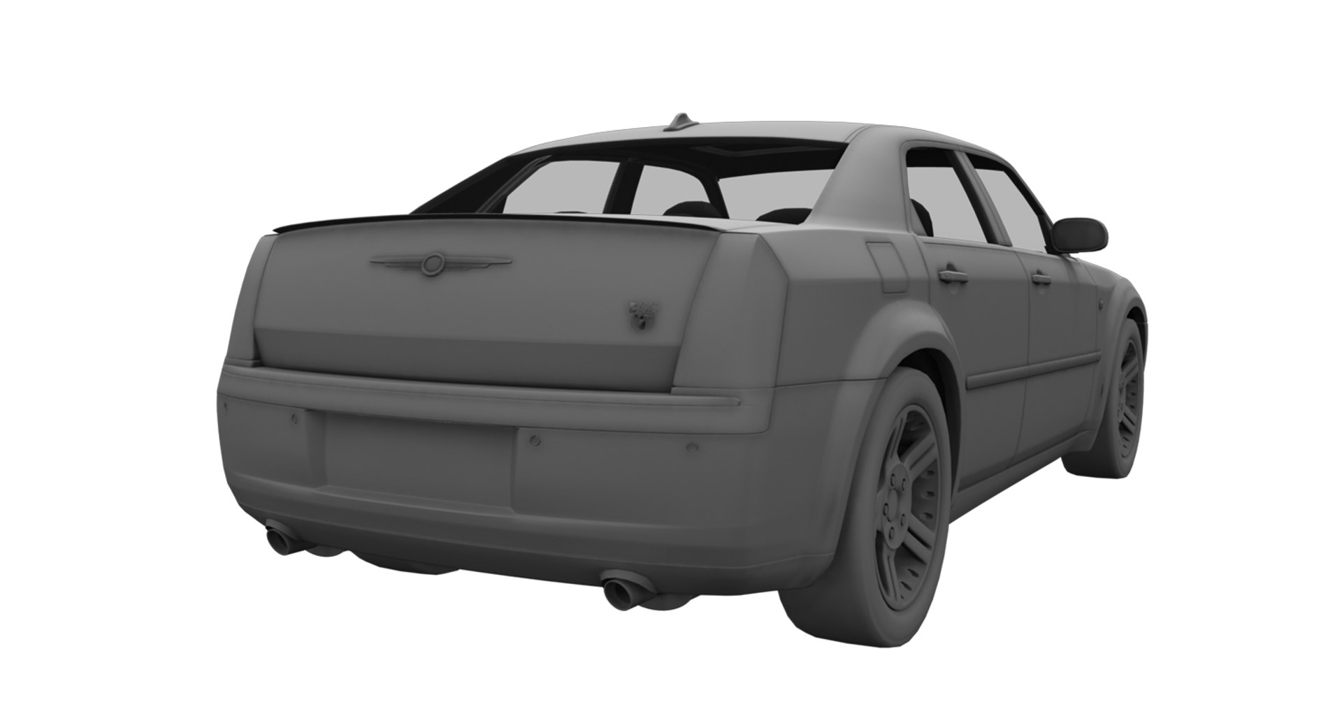 Chrysler 300 Car 3D Model - TurboSquid 1540690