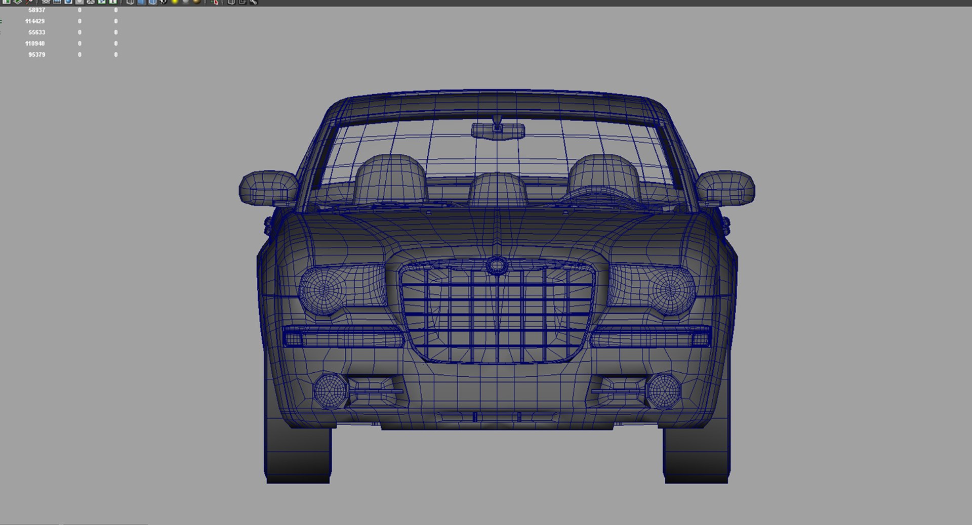 Chrysler 300 Car 3D Model - TurboSquid 1540690