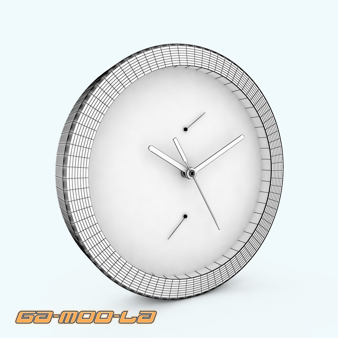 3d clocks model