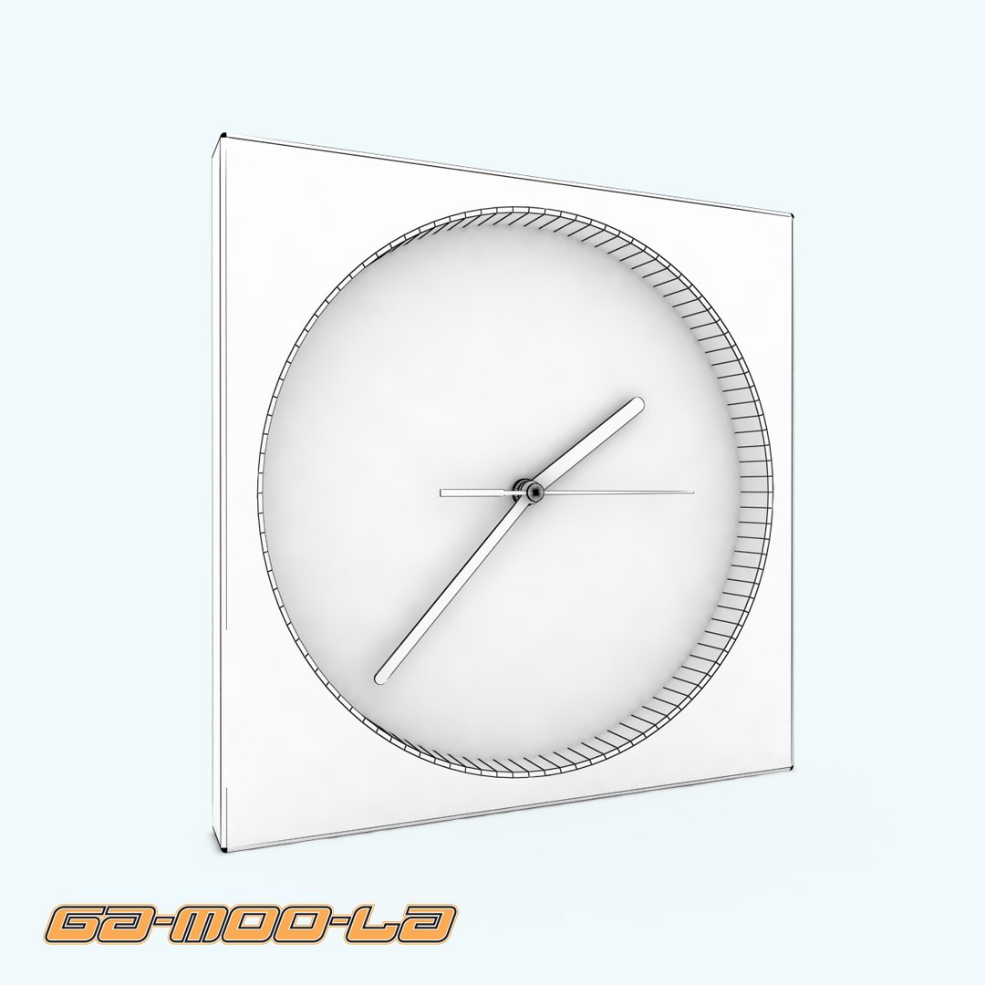 3d clocks model