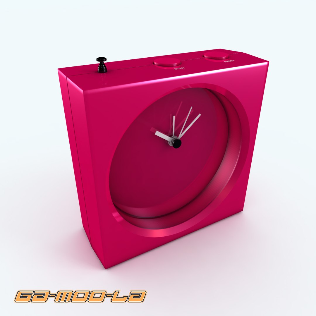 3d clocks model