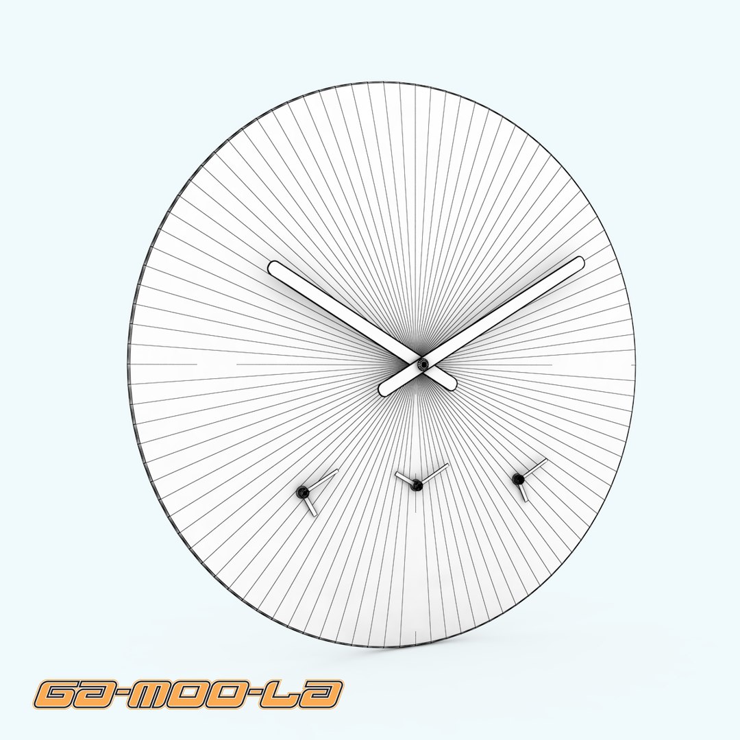 3d clocks model
