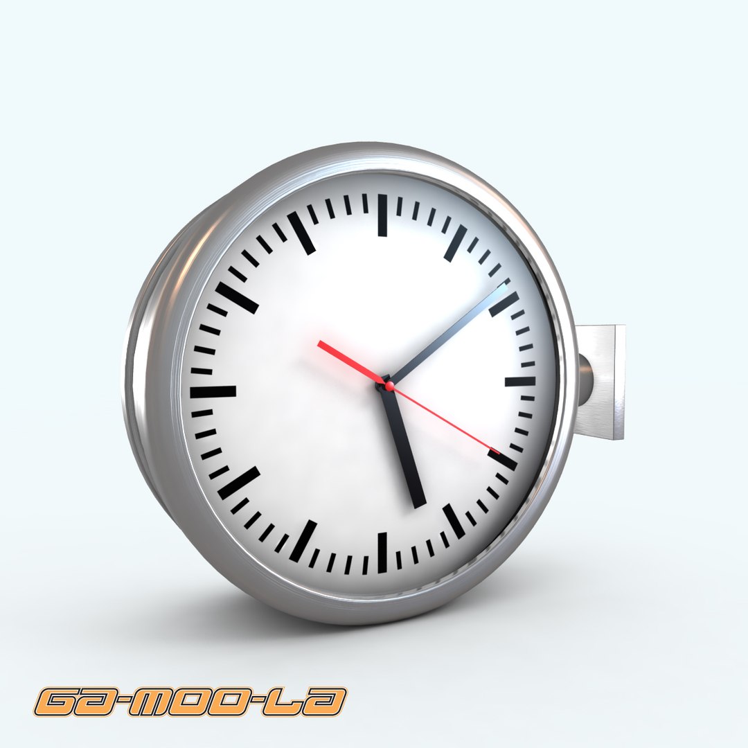3d clocks model