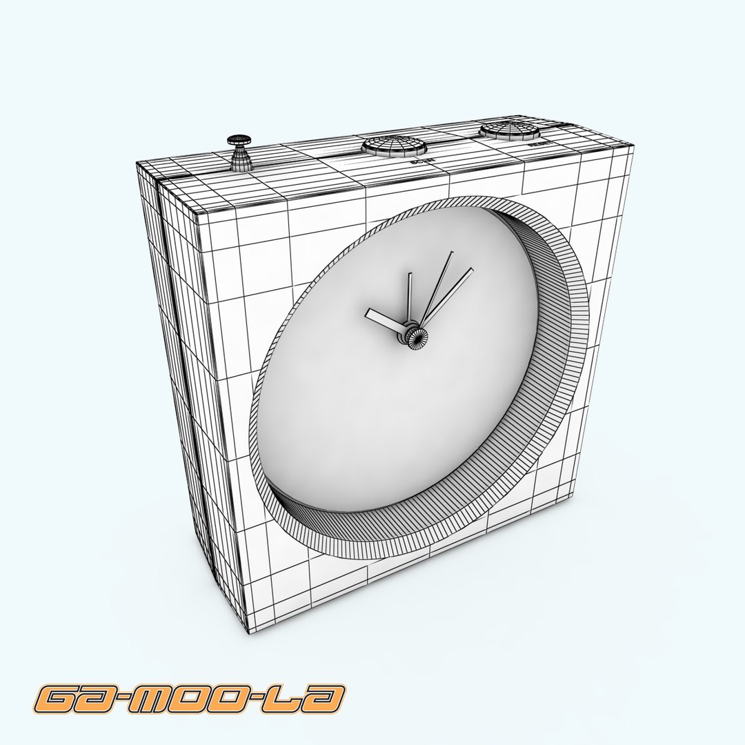 3d clocks model
