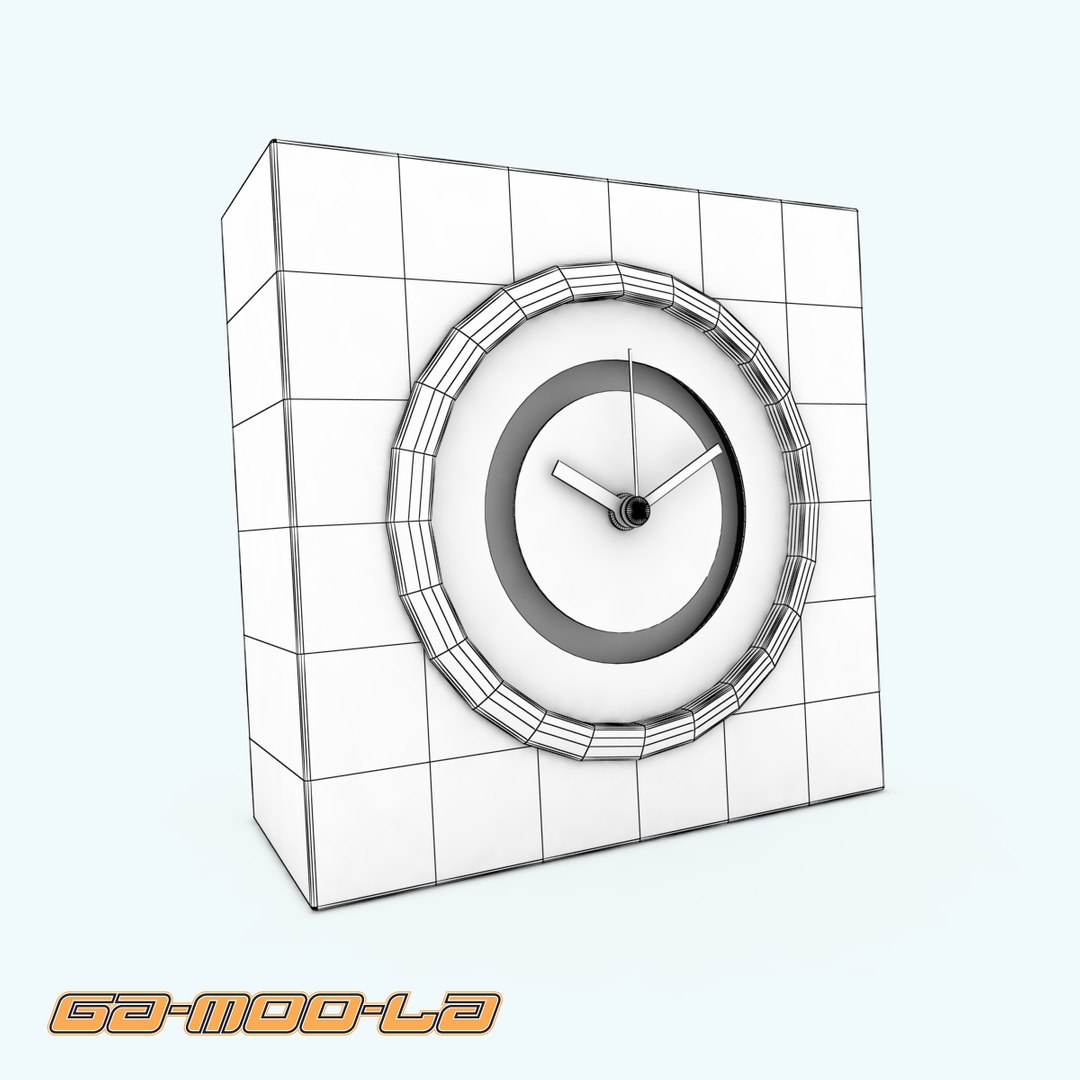 3d clocks model