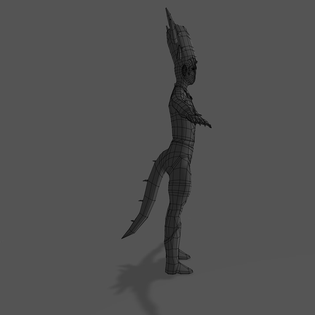 3d Model Alien Female