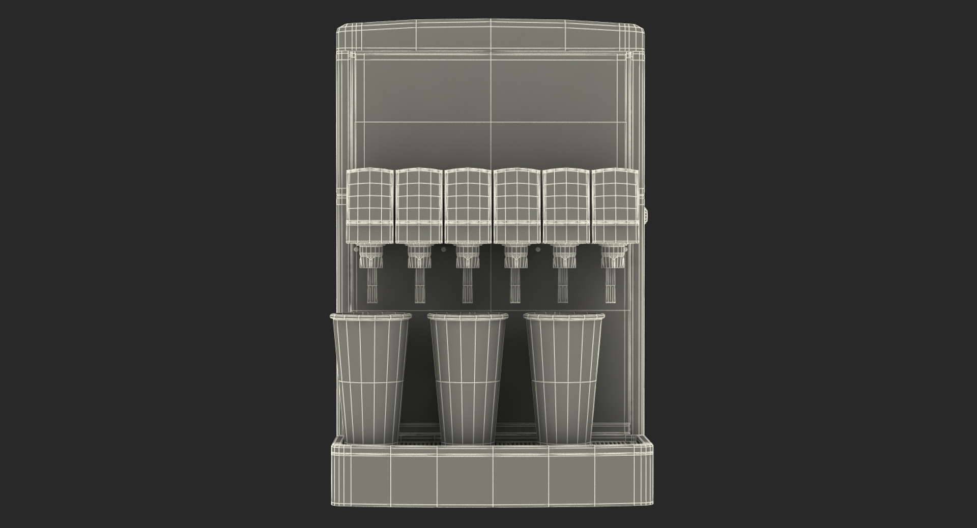 Soda drink machine 3D model - TurboSquid 1294022