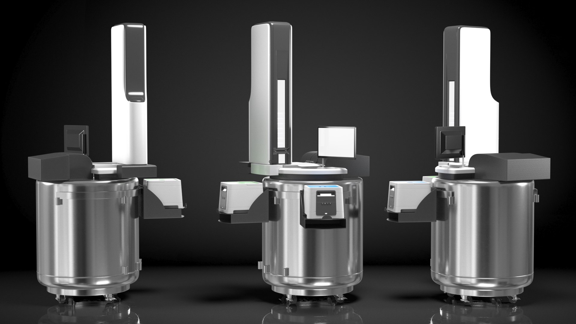 Automated Cryo Storage 3D Model - TurboSquid 1772655