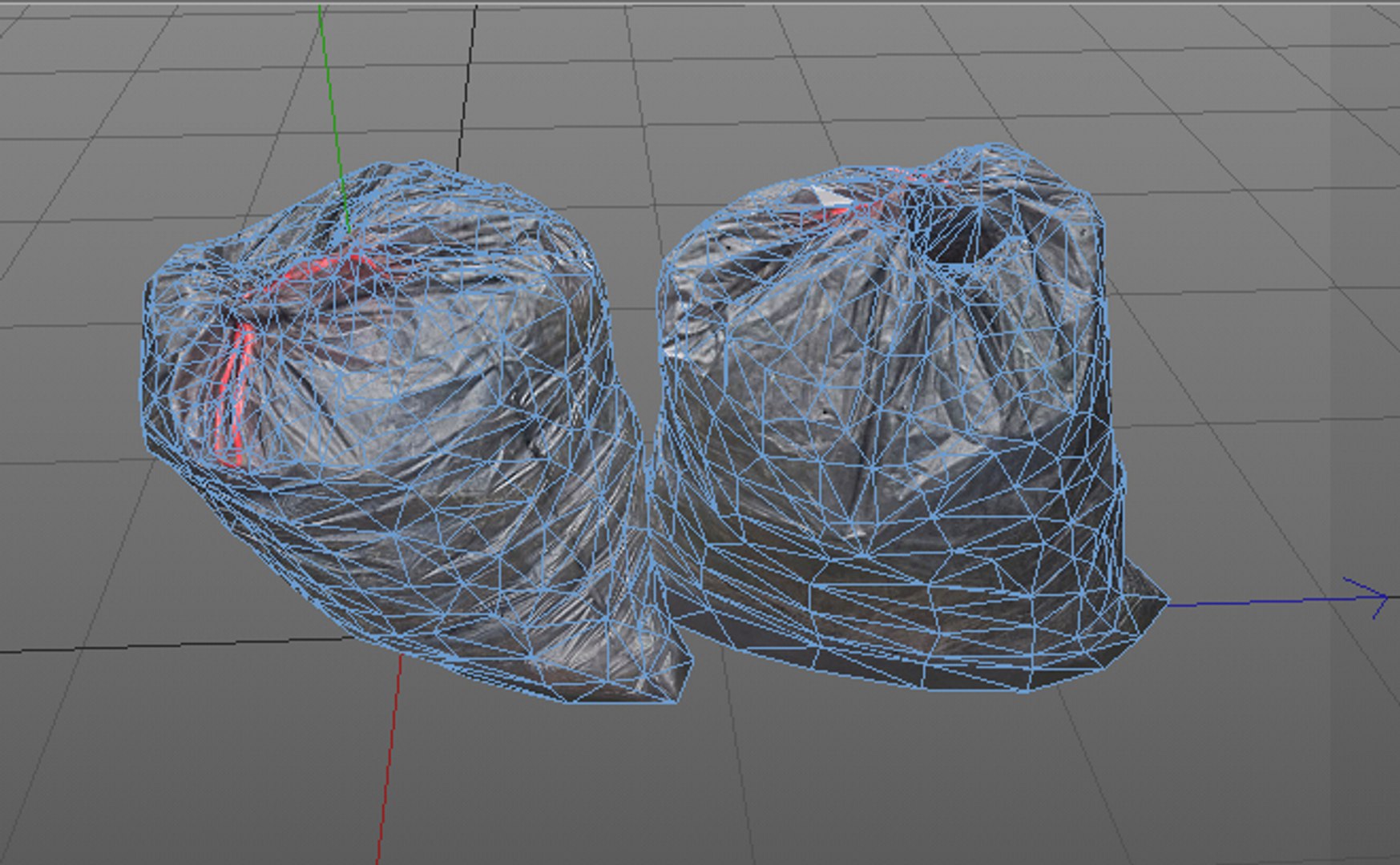 3D Black Bag Model - TurboSquid 1281805