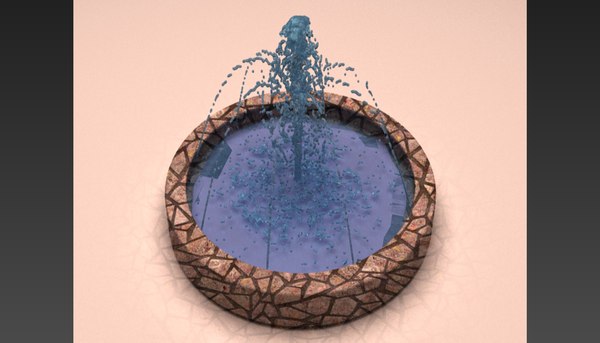 Water Fountain 3D Models for Download | TurboSquid