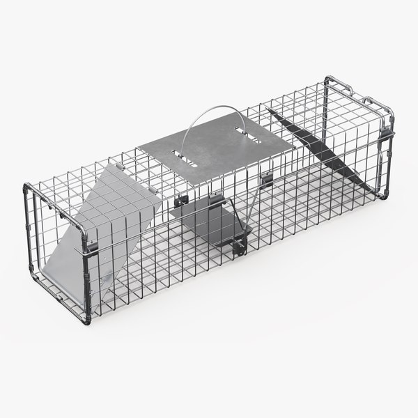 modelo 3d Two Door Catch and Release Animal Trap - TurboSquid 1980914