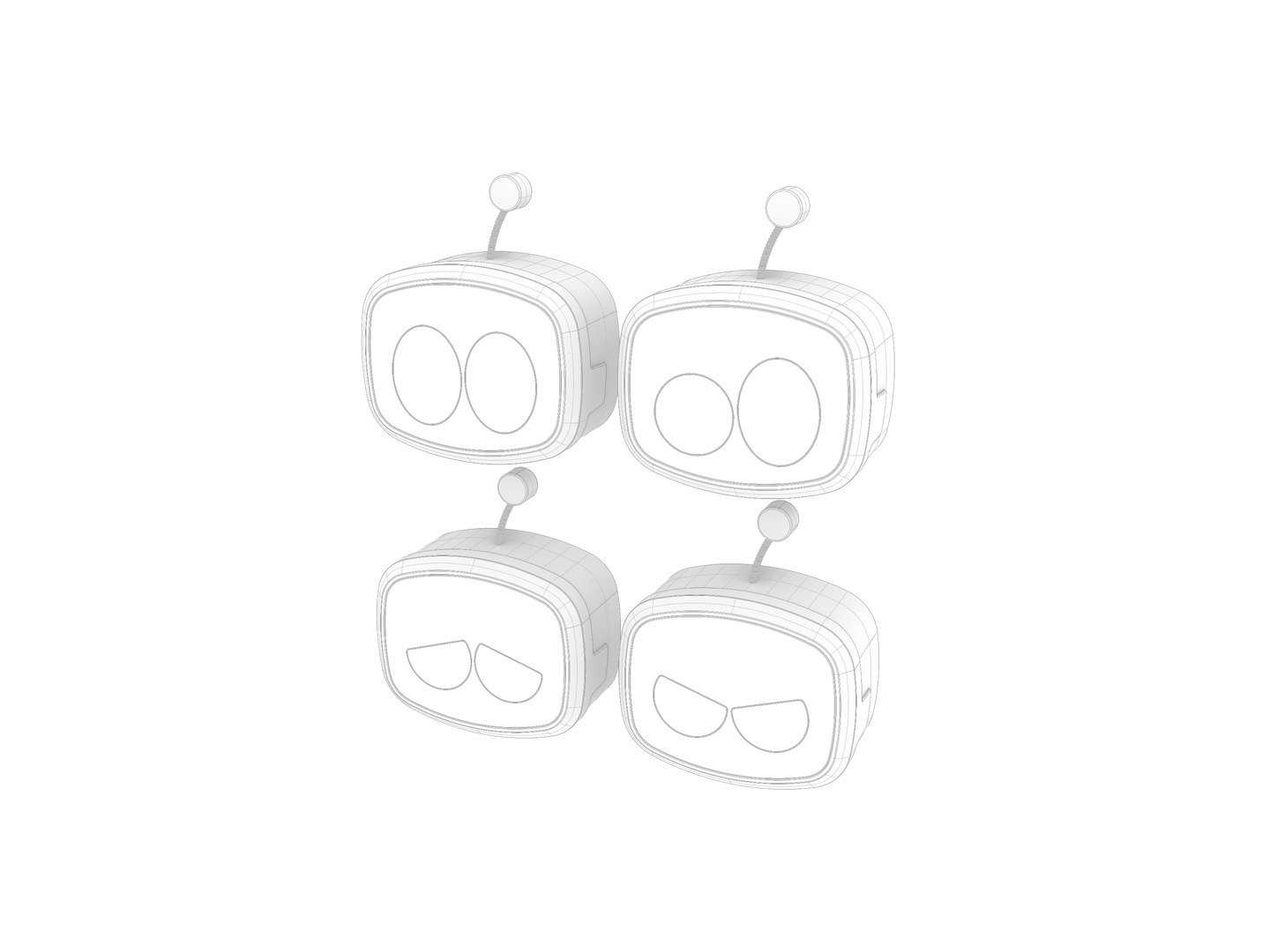 Astro Bot Sponge Bot 3D Model - TurboSquid 2338314