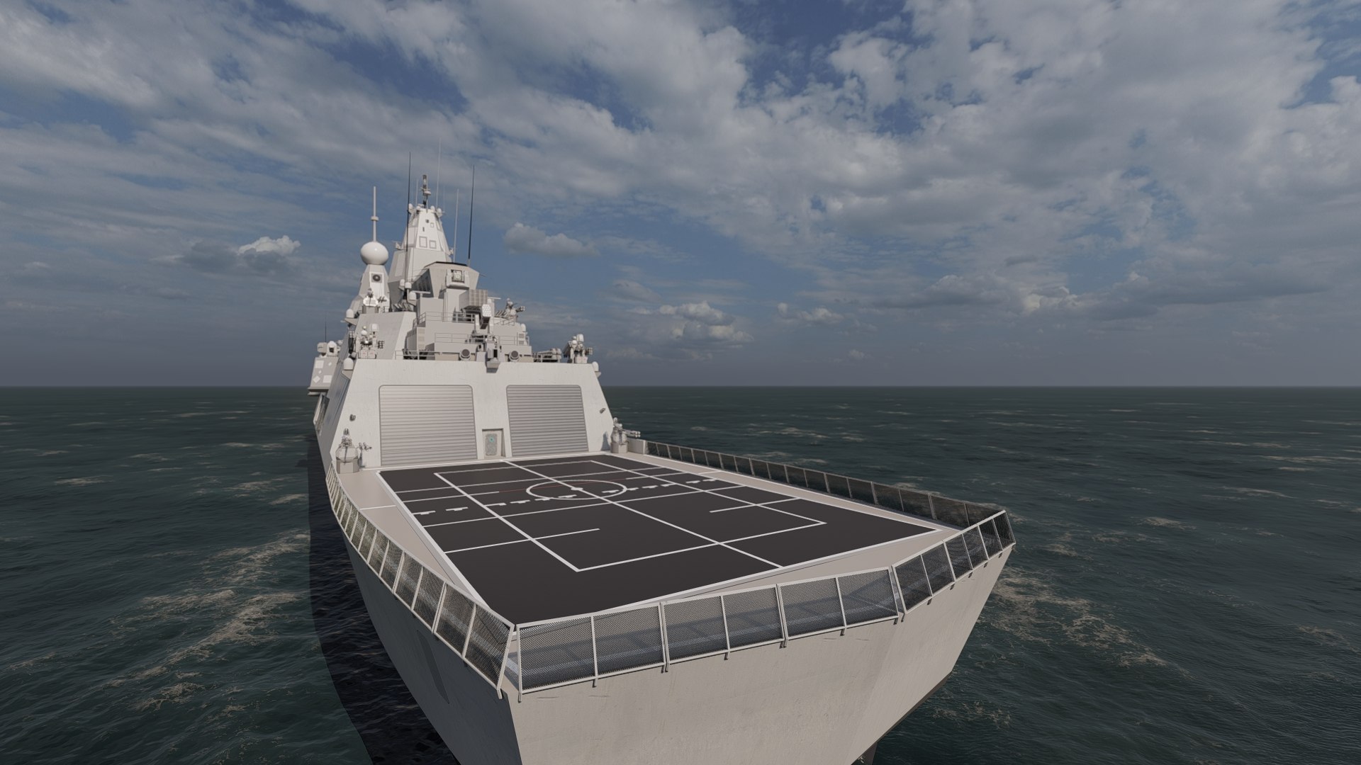 MULTI ROLE DESTROYER 3D Model - TurboSquid 2297653