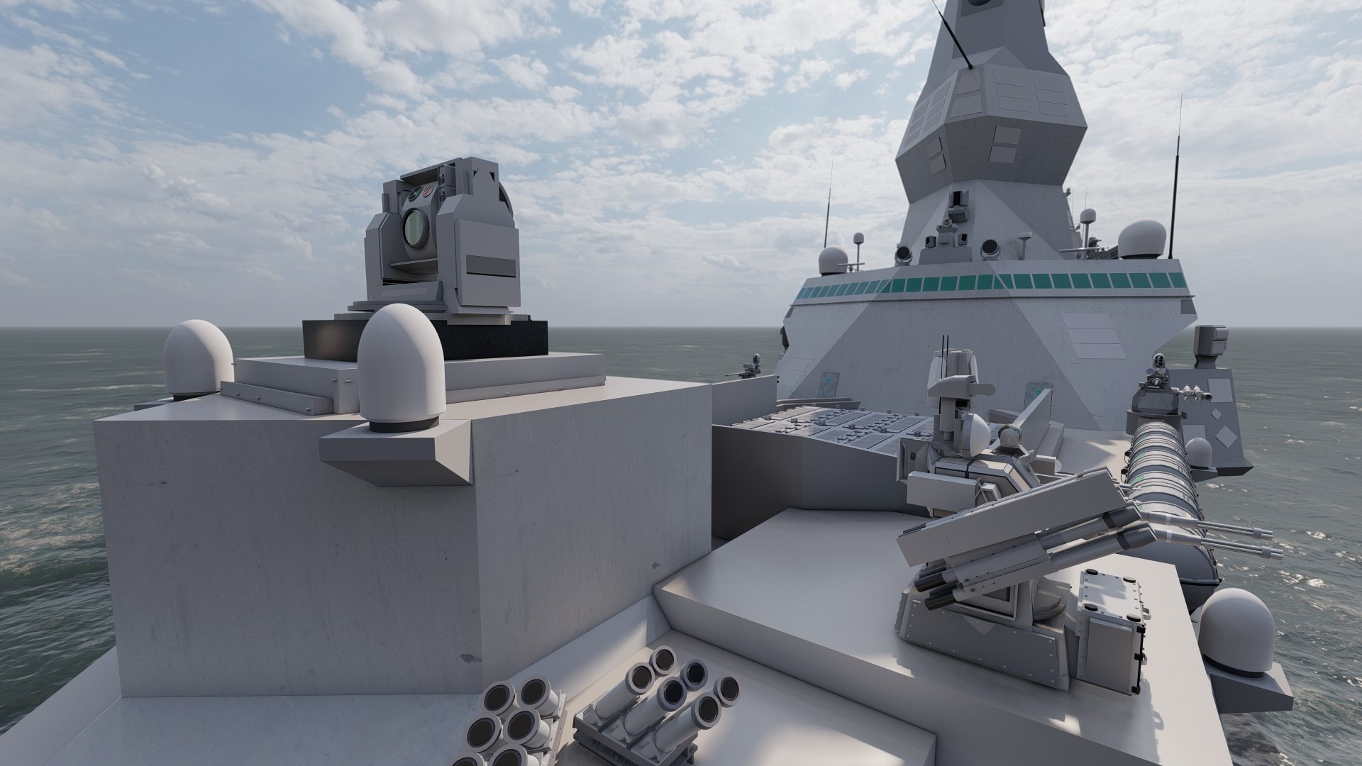 MULTI ROLE DESTROYER 3D Model - TurboSquid 2297653