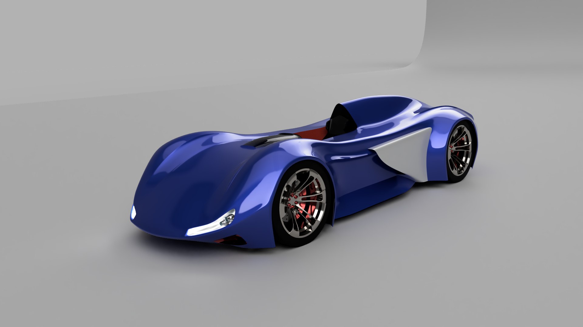 3D prototype sports car model - TurboSquid 1516333