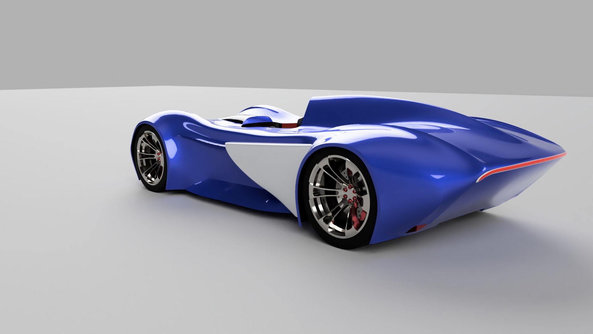 3D prototype sports car model - TurboSquid 1516333
