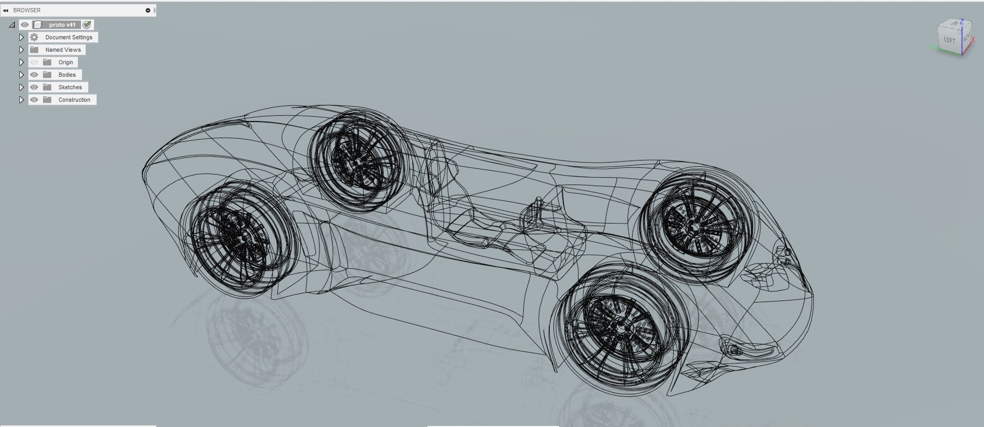 3D prototype sports car model - TurboSquid 1516333